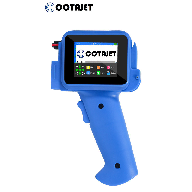 Mobile Handheld Inkjet Printer handheld Batch Coding Machine For Batch ...