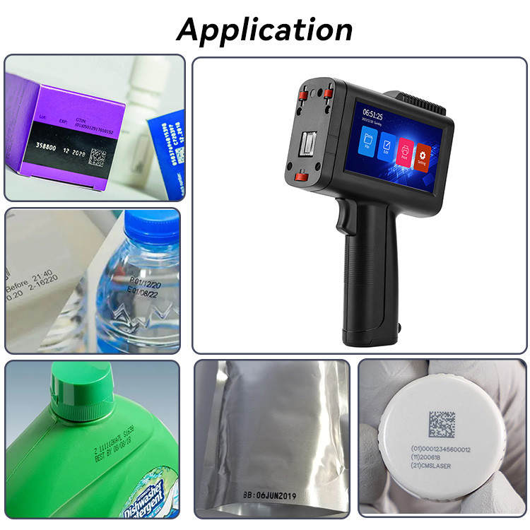 Portable Handheld Inkjet Printer for Barcodes & Labels